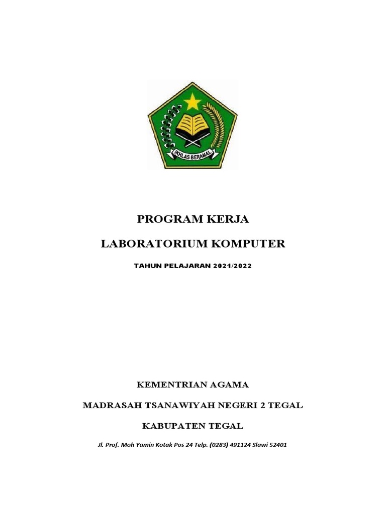 Program Kerja Lab Kom 2021 2022 | PDF