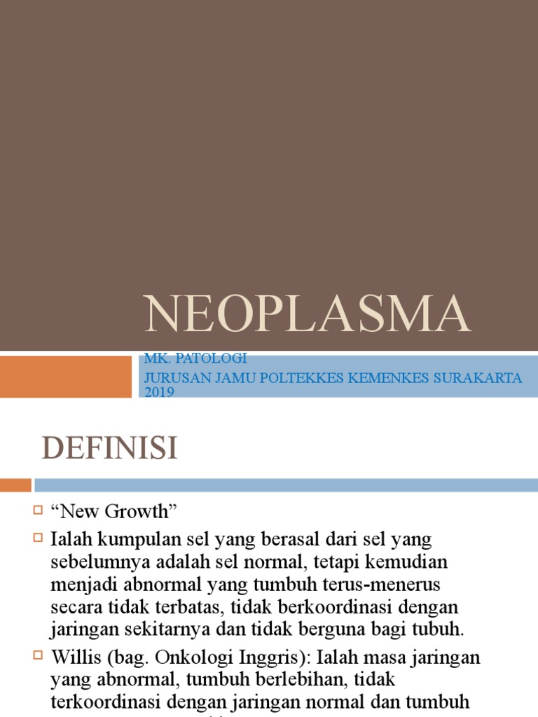 Neoplasma | PDF