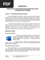 EmpTech - Q1 - Mod5 - ICT Productivity Tools (Application) | PDF | Application Software ...