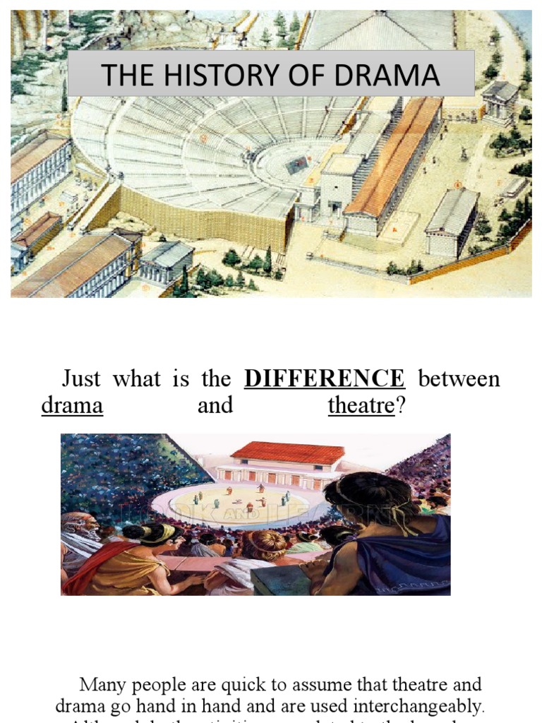 Understanding Drama vs. Theatre | PDF | Theatre | Actor