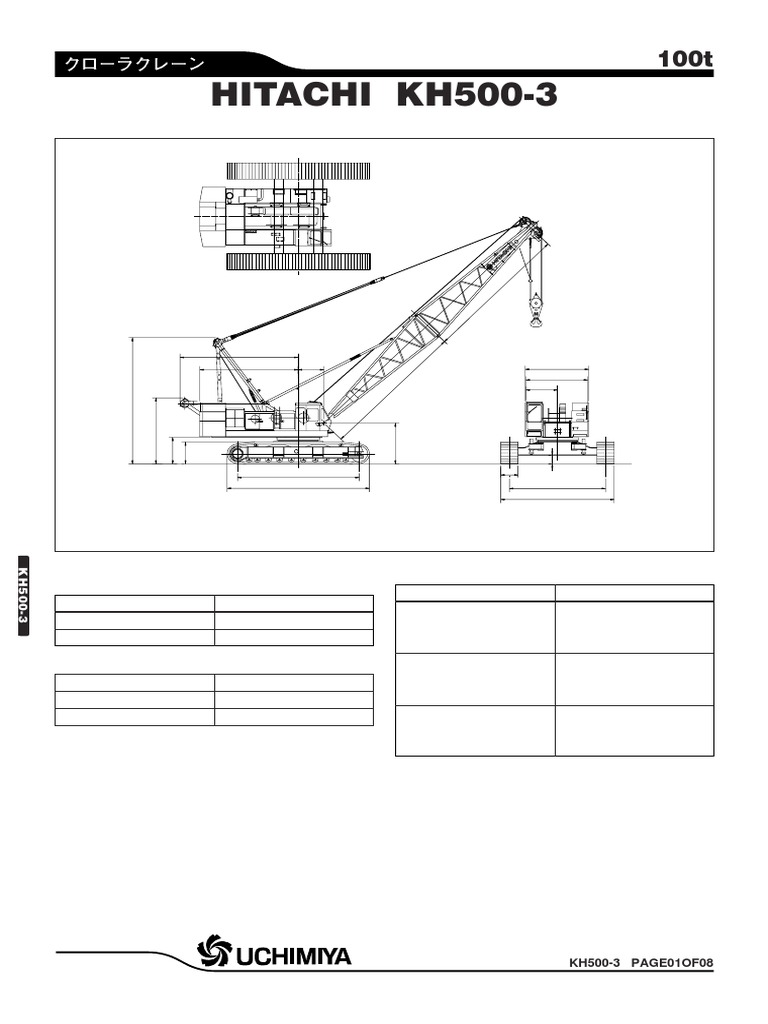 Hitachi Kh500-3 (3) 8 Pages JP | PDF