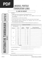 Peperiksaan Akhir Tahun Tingkatan 4 2022 MATEMATIK KERTAS 2 (1449/2) | PDF