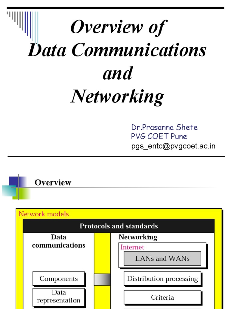 01 Computer Network Models | PDF | Transmission Medium | Computer Network