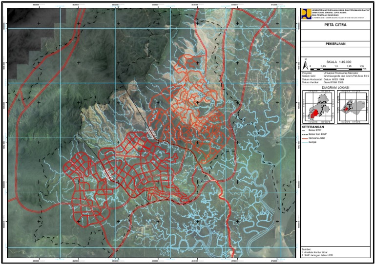 01-20november 2021 - Peta Citra A3 | PDF | Analytic Geometry | Water ...