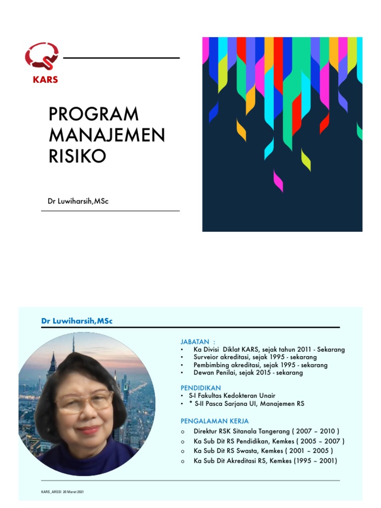 Rev-2 Program Manajemen Risiko | PDF | Karier & Perkembangan | Bisnis