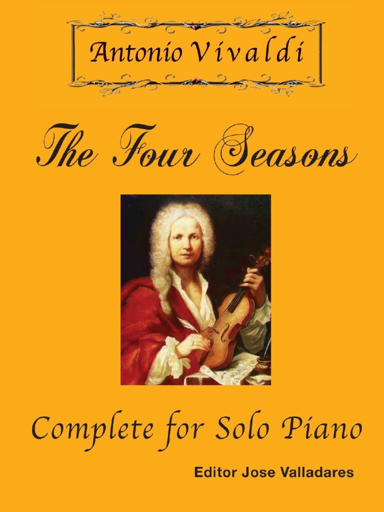 Antonio Vivaldi The Four Seasons | PDF | Concerto | Compositions