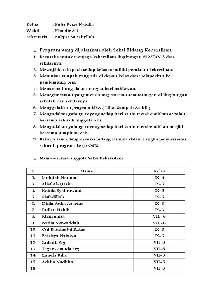 Proker Osis Pdf 