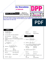 Wavy Curve Method Practice for JEE | PDF | Applied Mathematics ...