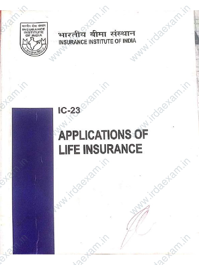 Ic 23 Application of Life Insurance | PDF