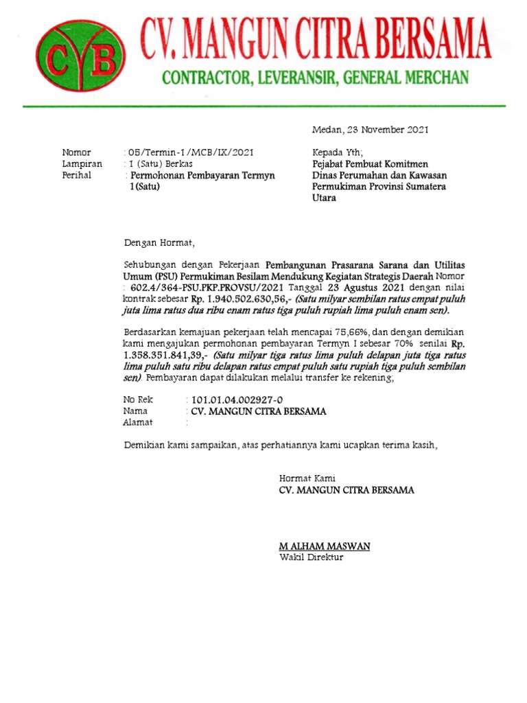 Permohonan Termin | PDF