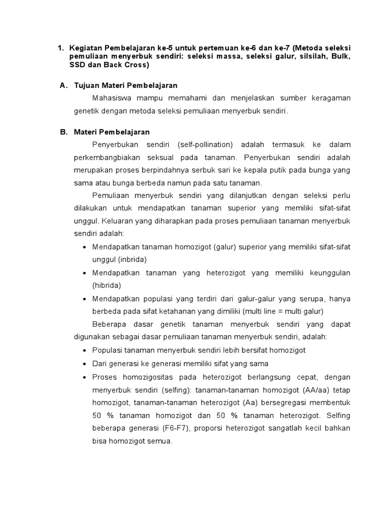 Materi Pertemuan 6 Dan 7 | PDF