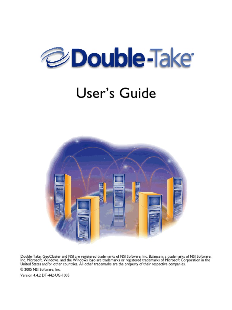 Double-Take 4.4 User Guide | PDF | Implied Warranty | License