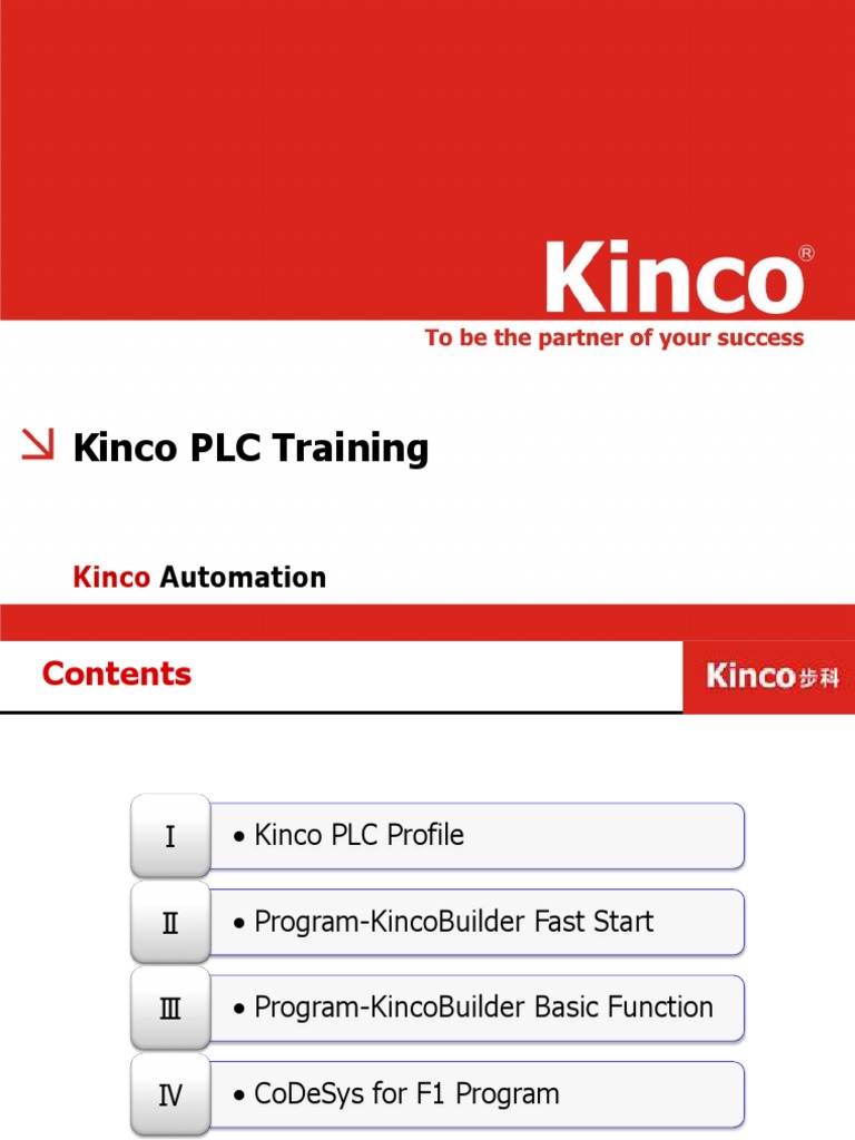 Kinco PLC Training | PDF | Programmable Logic Controller | Subroutine