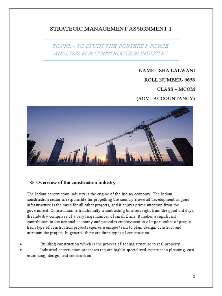 Strategic Management Assignment 1 | PDF | Strategic Management | Economies