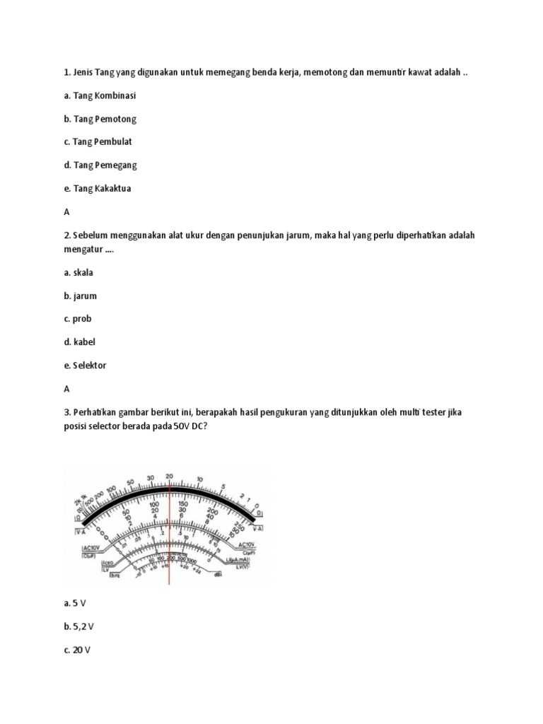 Soal Dle Titl | PDF | Sains & Matematika
