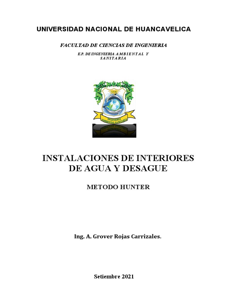 Clase 05 Metodo de Hunter - Archivo | PDF | Agua | Colector de aguas ...