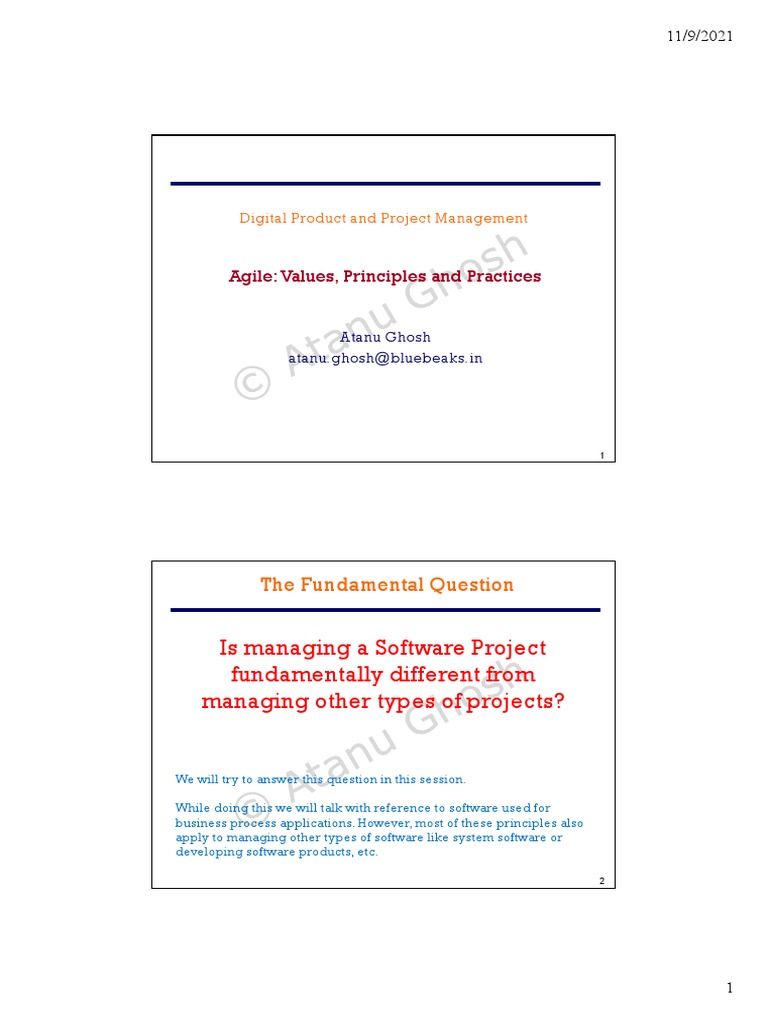 Agile Capsule (For Distribution) | PDF | Scrum (Software Development ...