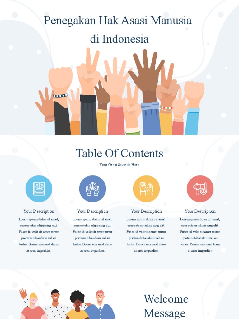 Human Rights PowerPoint Template by SlideWin | PDF