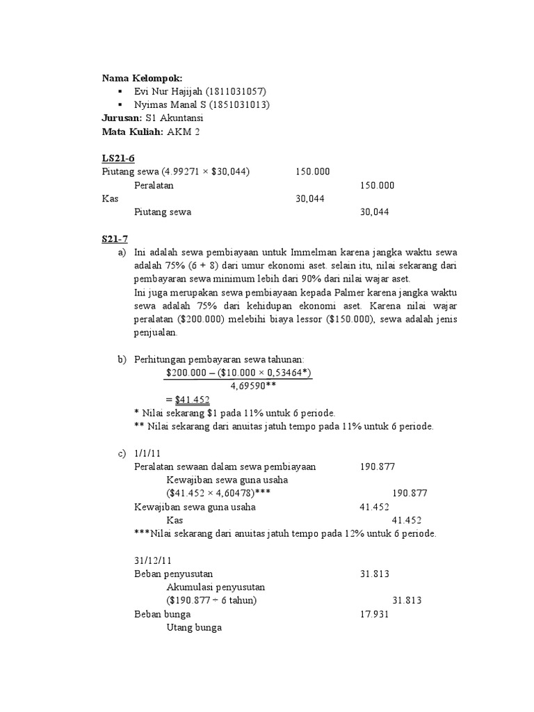 AKM 2 Kelompok | PDF