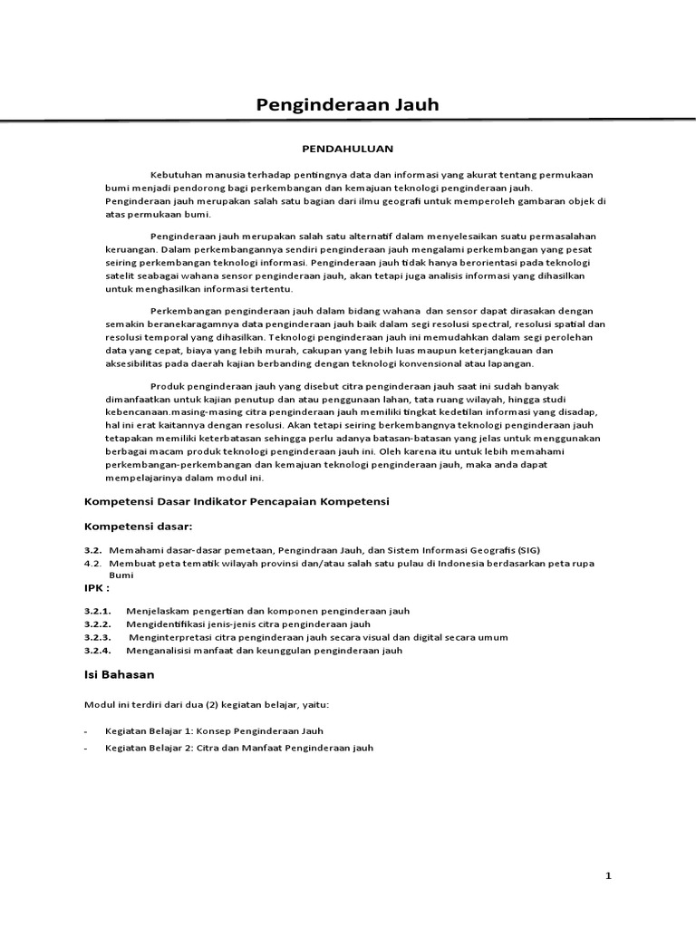 E-Modul PJ Refisi | PDF