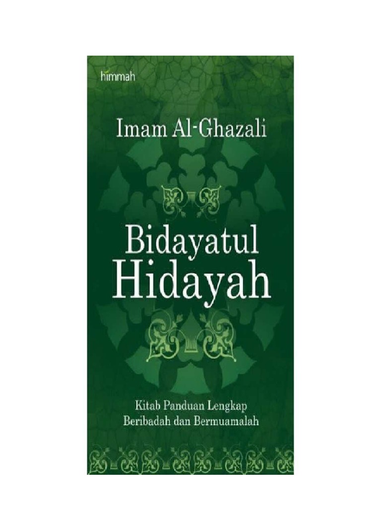 Al Ghazali Kitab Bidayatul Hidayah | PDF