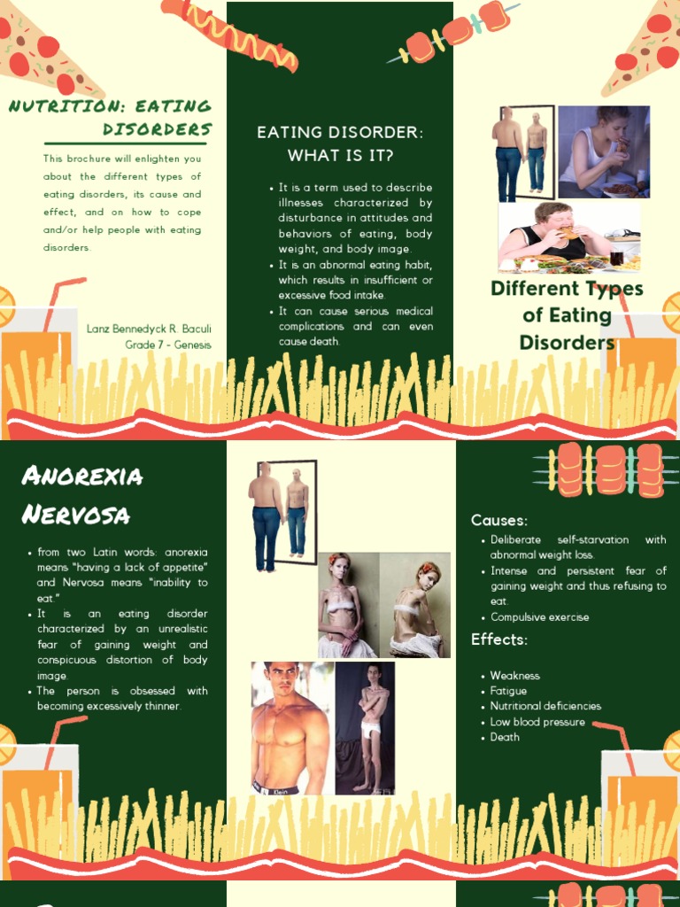 Different Types of Eating Disorders | PDF | Eating Disorder | Anorexia ...