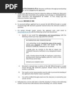 Nbi Pick Up Guidelines v2 | PDF