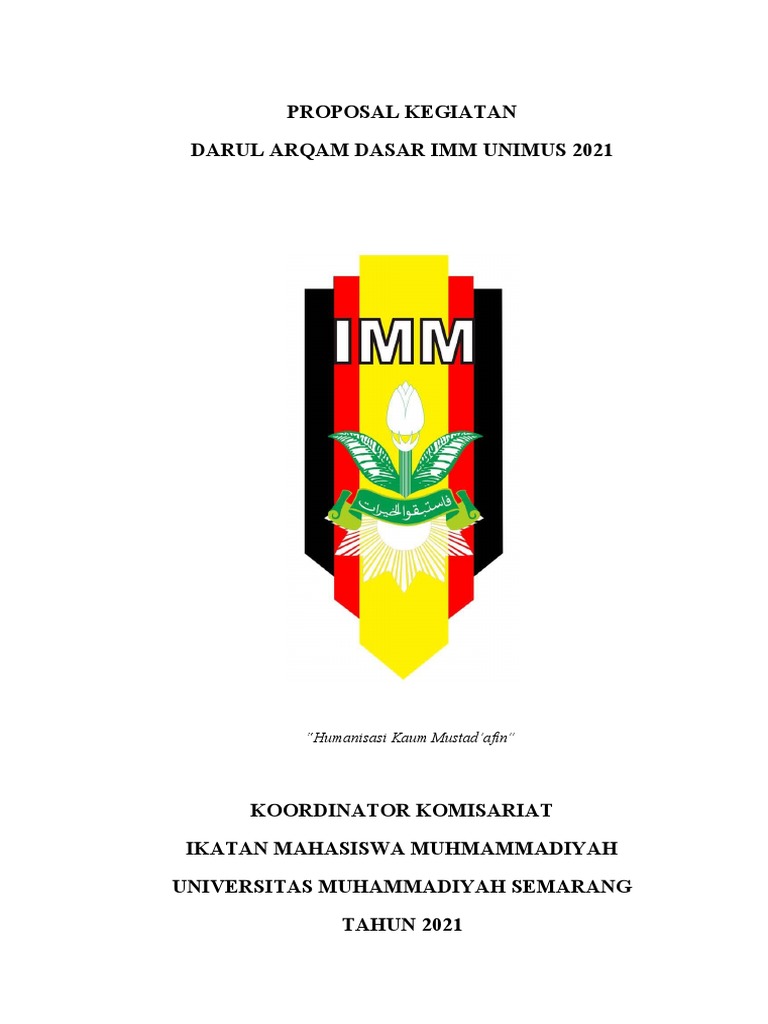 Proposal DAD KORKOM | PDF | Ilmu Sosial