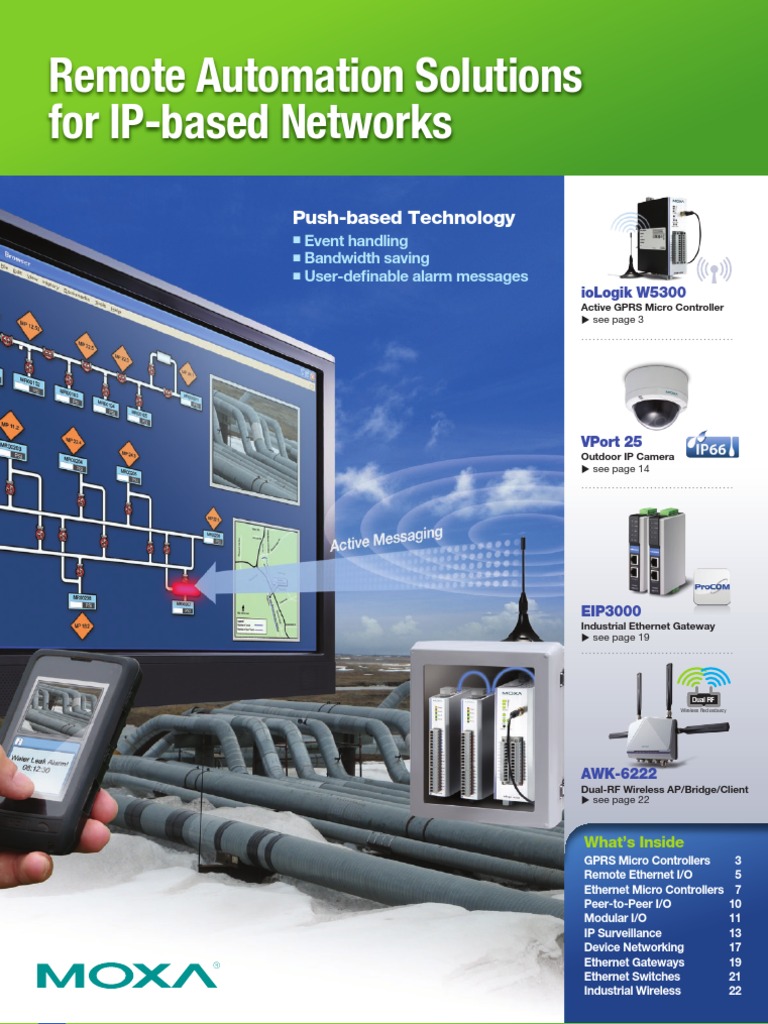 2010 Remote Automation Brochure | Scada | Network Topology