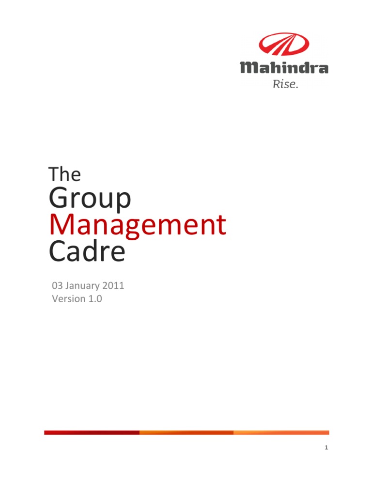 Application Process - Group Management Cadre | Download Free PDF ...