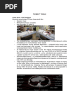 Teknik Pemeriksaan CT Scan-Thorax | PDF | Ct Scan | Lung