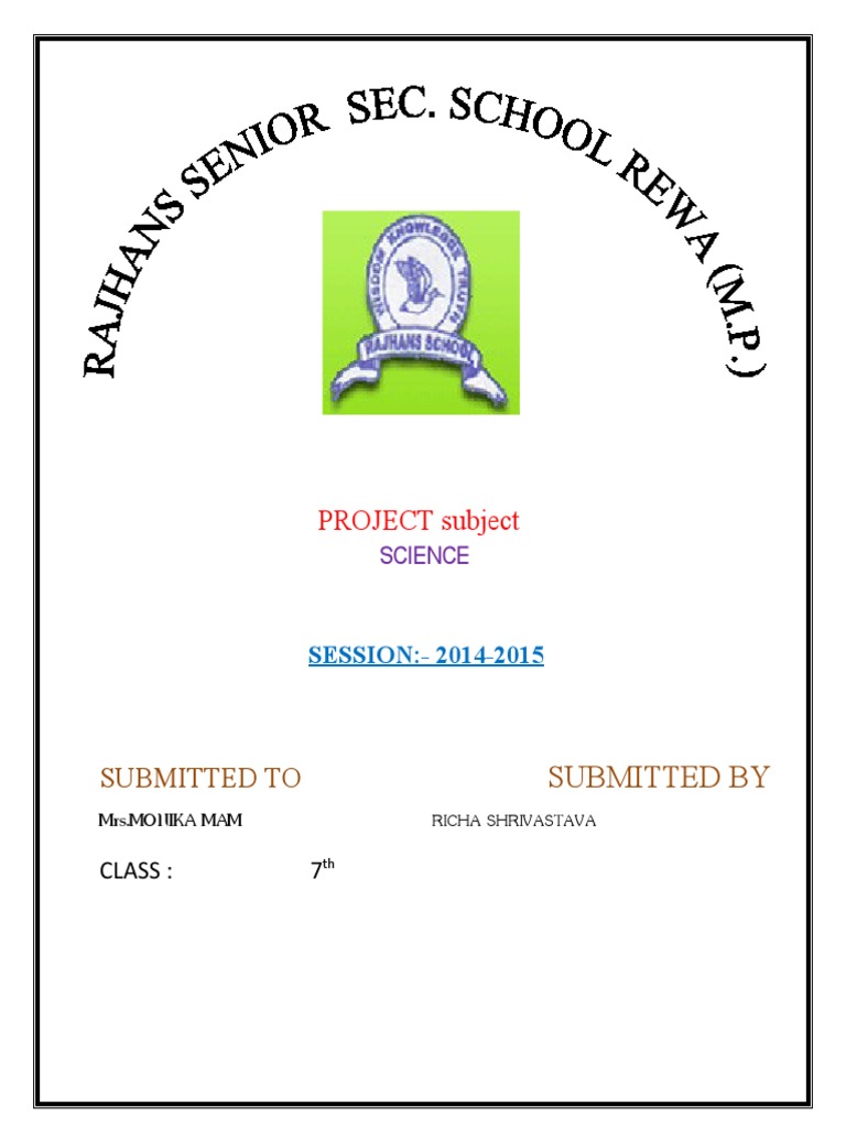 Kiran Jyoti School Front Page | PDF