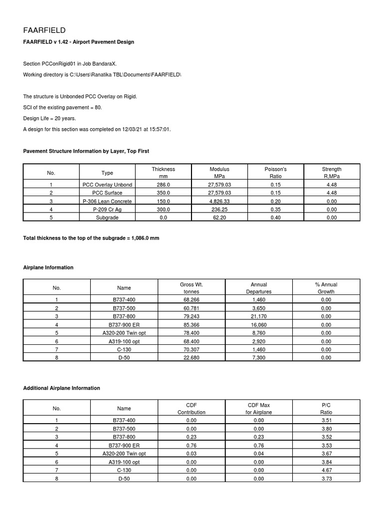 Faarfield: FAARFIELD V 1.42 - Airport Pavement Design | Download Free ...