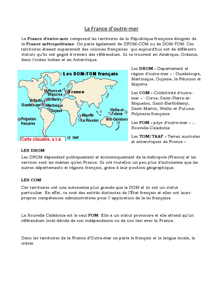 DROM COM Riassunto | PDF