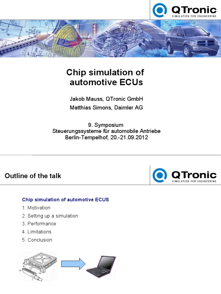 Simulation of Automotive ECUs on PC for Engine Calibration Using HEX ...