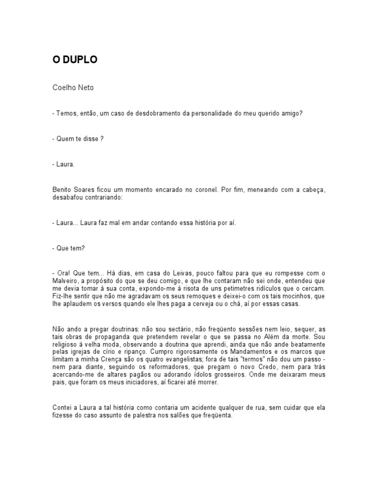 O Duplo | PDF