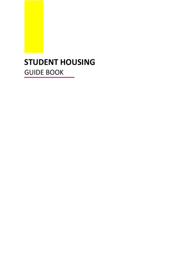 Guide Book Rules & Regulation Dormitory Push 2021 | PDF | Dormitory | Patient