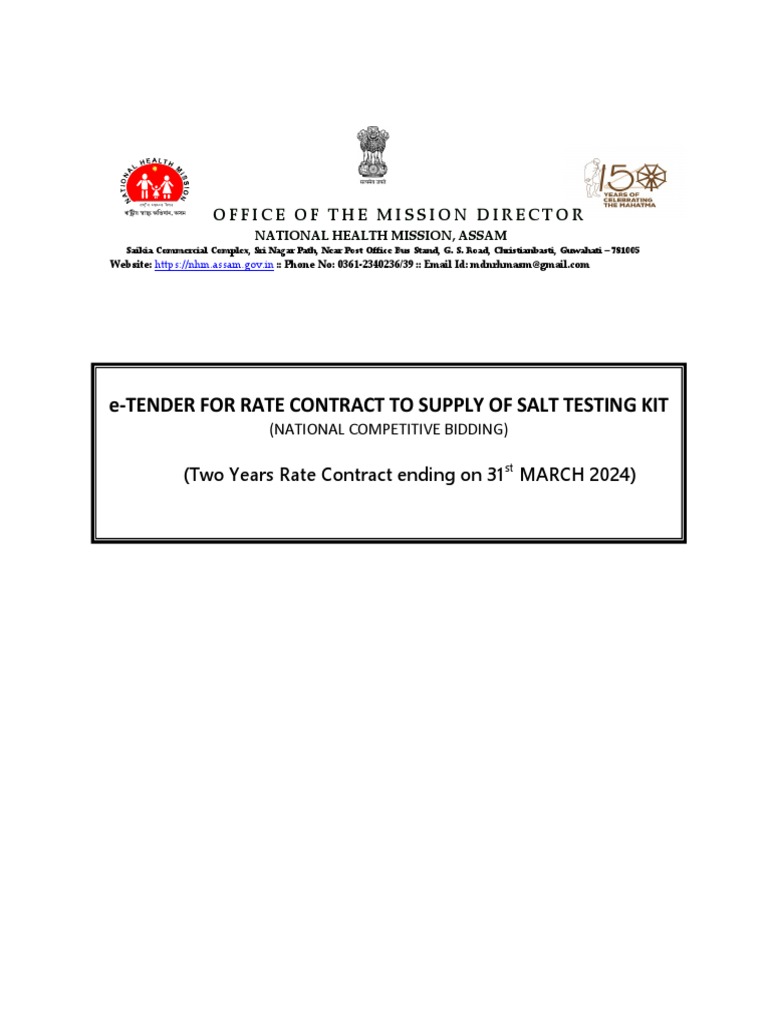 Salt Testing Kit ISO 9001-13485 | PDF | Shelf Life | Specification ...