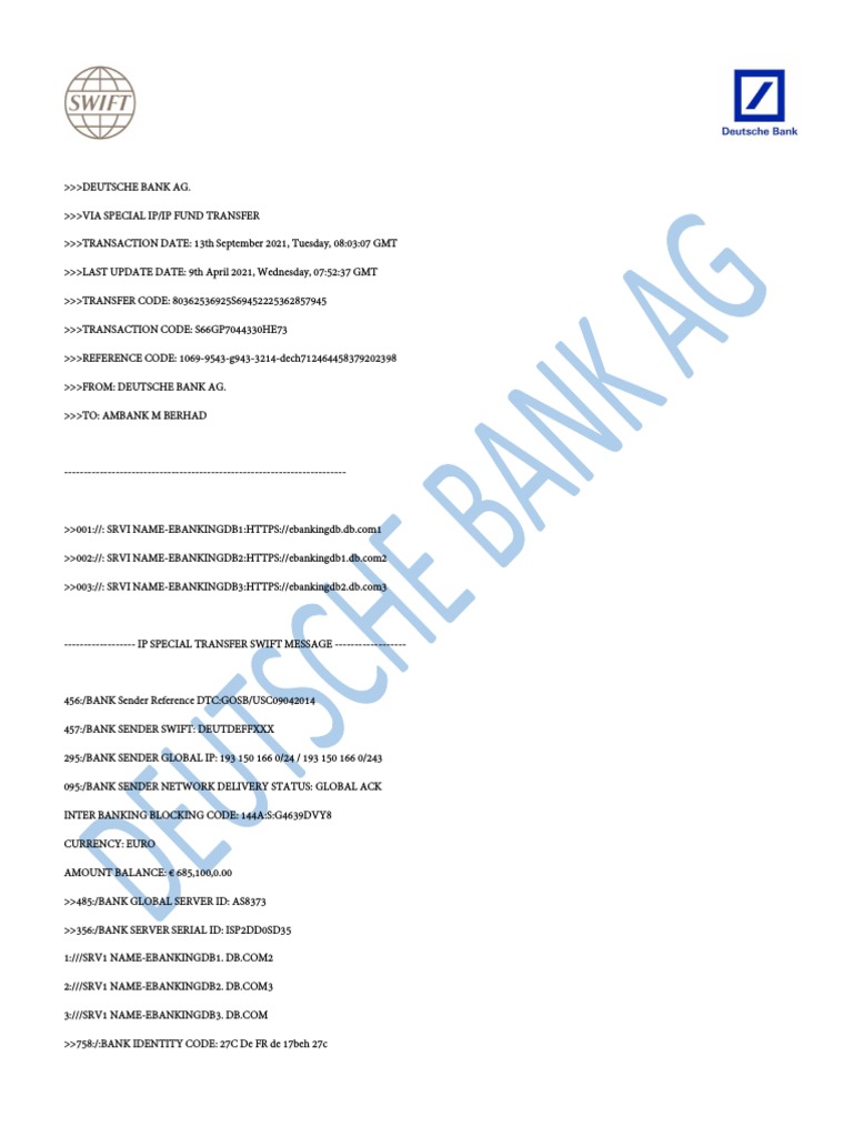 DB Am Transfer 210922084805 | PDF | Computer Networking | Financial ...