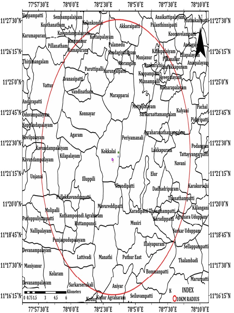 Village Map Kokkalai | PDF
