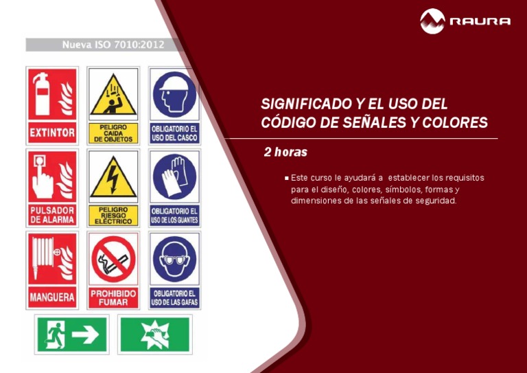 Significado y Uso de Código de Señales y Colores | PDF | Informática ...