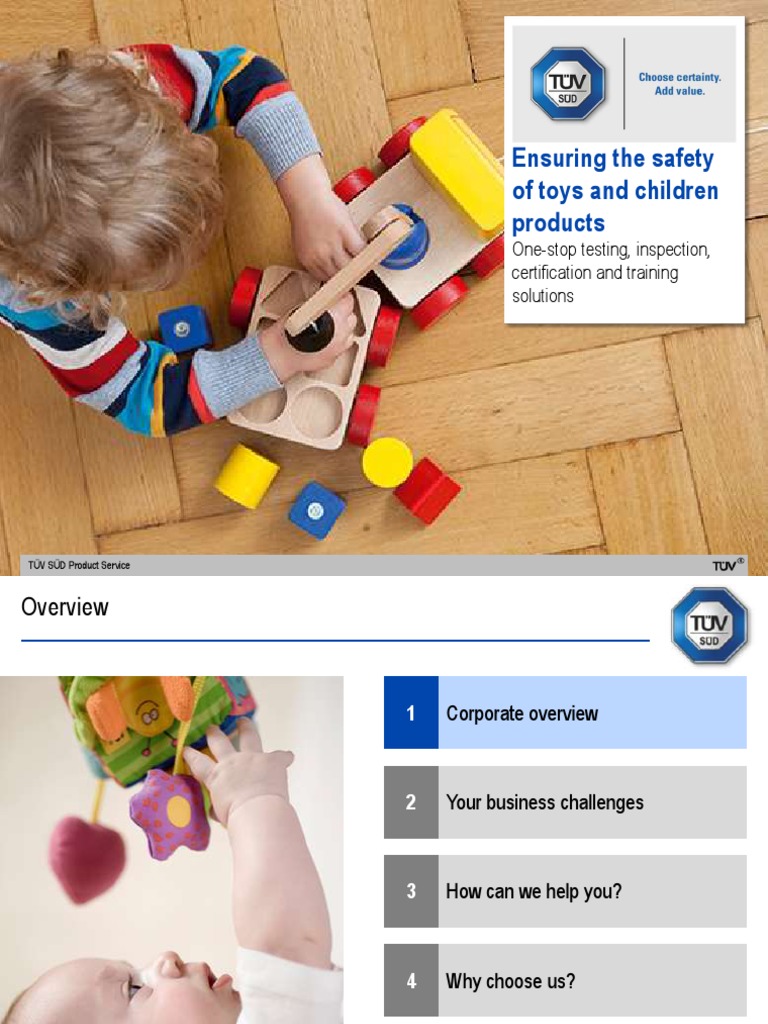 TUV SUD - Toys and Children Products | PDF | Iso 9000 | Audit