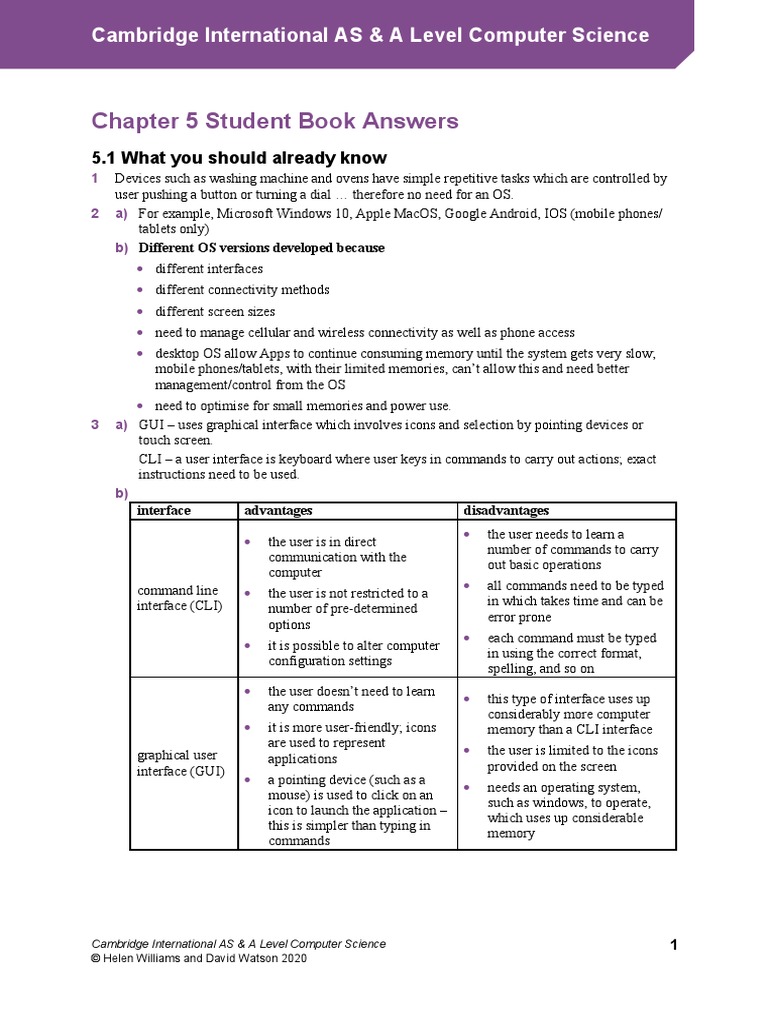 Chapter 5 SB Answers | PDF | Graphical User Interfaces | Computer File