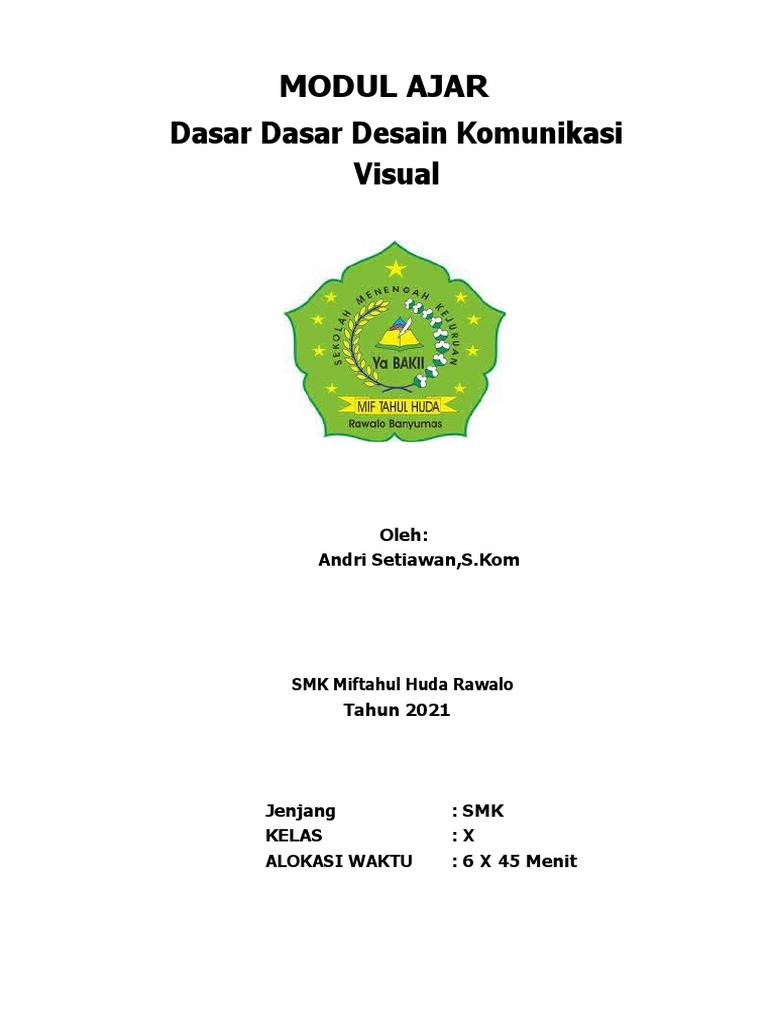 Modul Ajar DKV Materi 2 | PDF