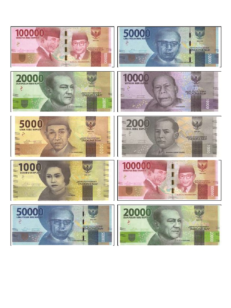 Uang Mainan Rafa 1 | PDF