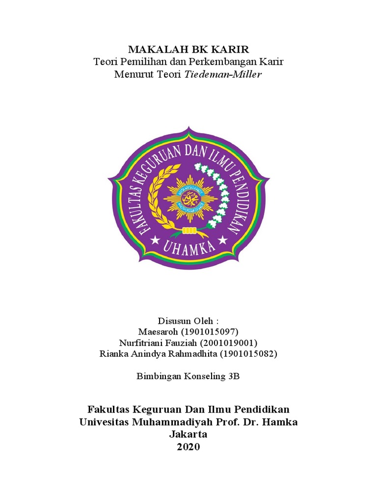 Teori Tiedeman-Miller | PDF