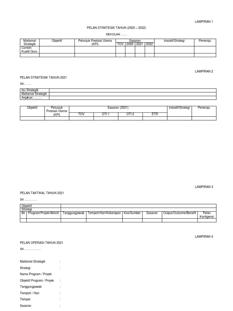 Contoh Laporan Pencapiaan Pso | PDF