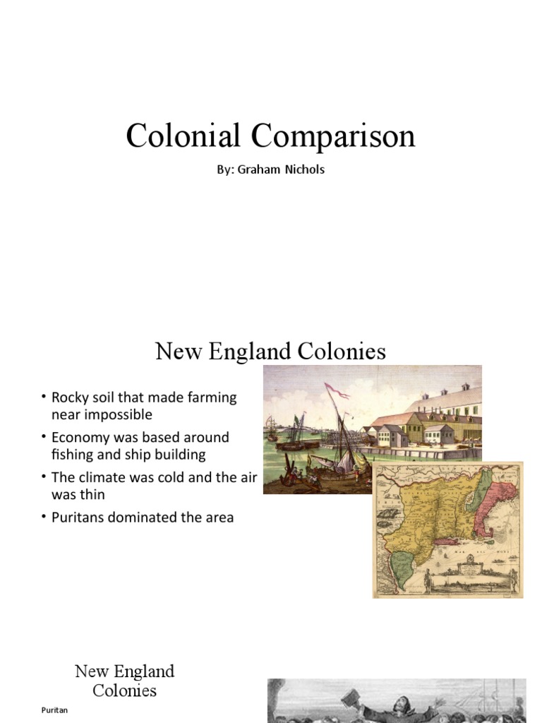 Comparative Overview of Colonial Regions | PDF | Agriculture | Plantation