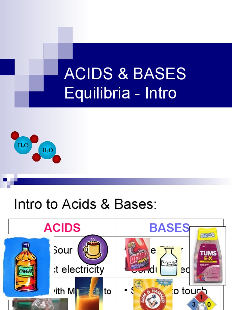 Acids Bases - Lesson 1 - Intro | Download Free PDF | Acid | Chemistry
