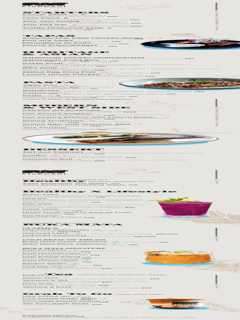 Menu Fat Elephant Restaurant | PDF | Salad | Thai Cuisine